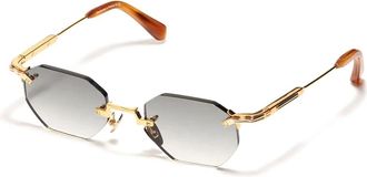 John Dalia Femme, Accessoires, Jaune, Taille: ONE Size Curtis C408 Lunettes de soleil