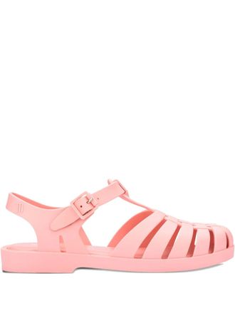 Melissa sandales plates à brides - Rose