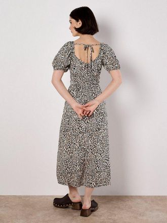 Apricot Midikleid Midi-Kleid
