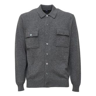 Fedeli Niky Overshirt - - Knitwear - Herren - Grau - M