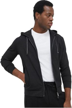 Emporio Armani Herren, Sweatshirts & Hoodies, Schwarzk, MGr&ouml;&szlig;e