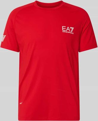 Emporio Armani T-Shirt mit Label-Print