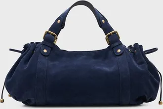 Gerard Darel Sac &agrave; main en cuir velours - 24H