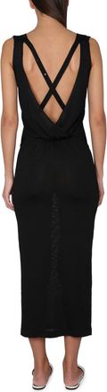 Tom Ford V-Neck Viscose Dress - Black