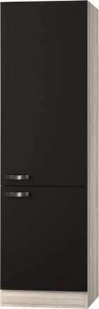 Optifit Kult Maxi-Küchen-Hochschrank »Faro«, grau anthrazit, Breite 60 cm, H606-9+KUFR