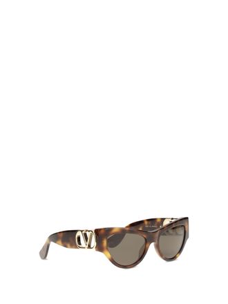 Valentino Garavani VG0053S Cat-Eye Sunglasses - Brown