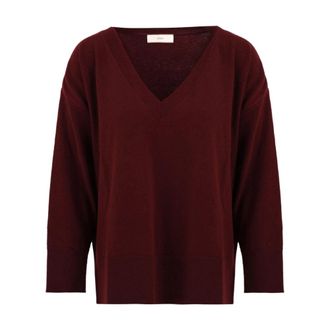 Akep Homer Detail Sweater - - Knitwear - Damen - Rot - XS