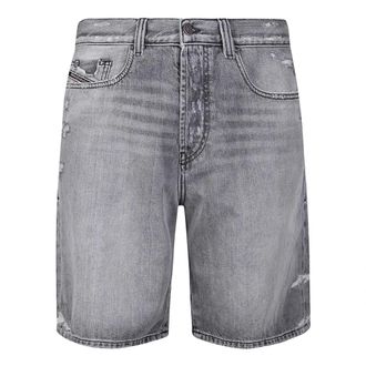 Diesel Denim Shorts - - Shorts - Herren - Grau - W32