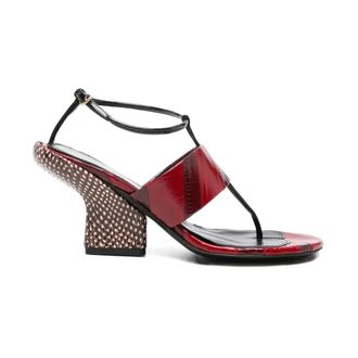 Dries Van Noten High Heel Sandalen - - Shoes - Damen - Rot - 39 EU