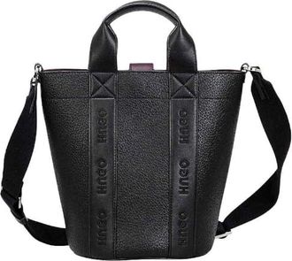HUGO BOSS Becky Gr 10278055 01 Sac seau pour femme, Noir