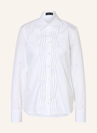 van Laack Van Laack Hemdbluse Vl-Cellies-Pb Mit Schmucksteinen weiss