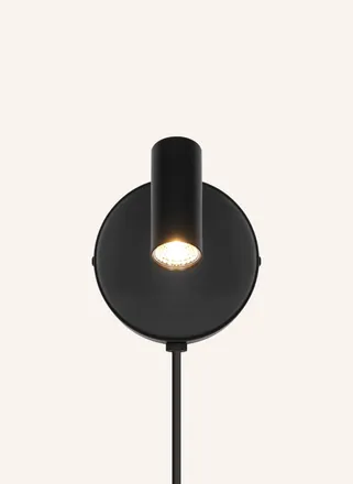 Nordlux Wandleuchte Omari Round schwarz