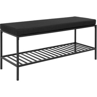 M&S Collection Vita Sitzbank inkl. Kissen, schwarz