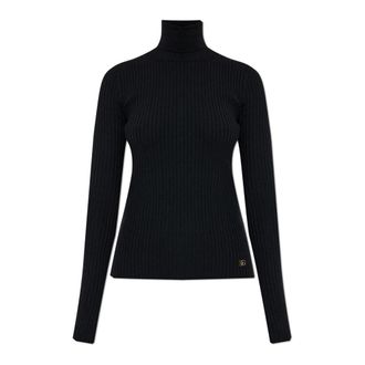 Dolce & Gabbana Wollpullover - - Knitwear - Damen - Schwarzk - L