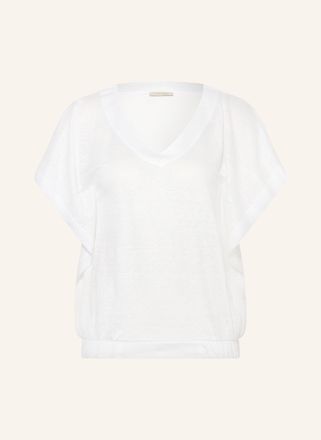 Lilienfels Lilienfels T-Shirt Aus Leinen weiss