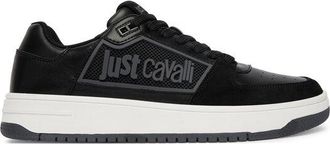 Just Cavalli Sneakers 80QA3SM1 ZPC09 Schwarz