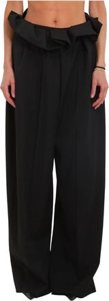 Khaite Kira Pant - Femme - Pantalons - Noir - Taille: 34 FR