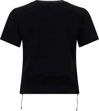 Burberry Festival Cotton T-Shirt - Black