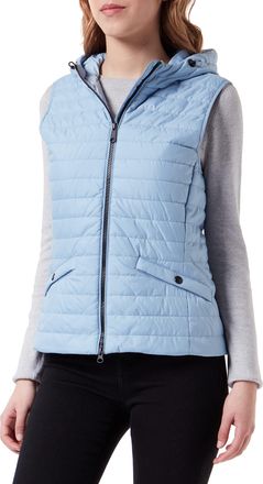 Geox Womens W ASCYTHIA Jacket, Dusty Blue, 46