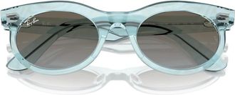 Ray-Ban unisex, Accessoires, Bleu, Taille: 53 MM Wayfarer Oval