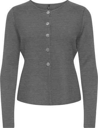 Only Onlmelli Ls Oneck Button Cardi KNT Noos