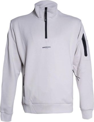 Murphy & Nye Homme, Sweatshirts et sweats &agrave; capuche, Gris, Taille: XL SweaT-shirt demi-zip