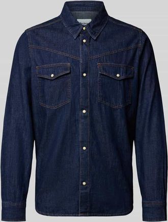 Pepe Jeans London Regular Fit Jeanshemd aus reiner Baumwolle