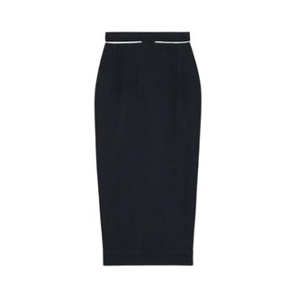 Jacquemus Jupe Crayon Mi-Longue - - Skirts - Damen - Schwarzk - S