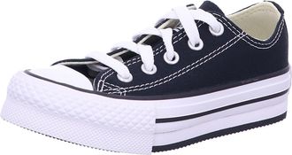 Converse 372861C Chuck Taylor All Star Eva Lift Canvas Platform Sneaker Unisex Black/White/Black 33