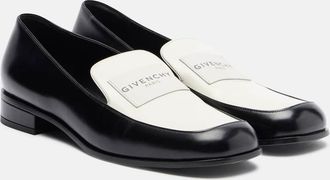 Givenchy Mocassins Label en cuir