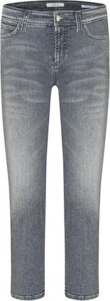 Cambio Damen, Jeans, Grau, LGröße
