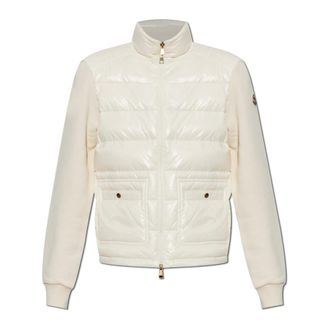 Moncler Damen, Sweatshirts & Hoodies, Beige, XSGr&ouml;&szlig;e
