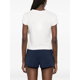 Sporty & Rich Ecru T-Shirt - Beige
