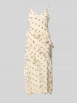 Vero Moda Figurbetontes Midikleid mit R&uuml;schen Modell SMILLA