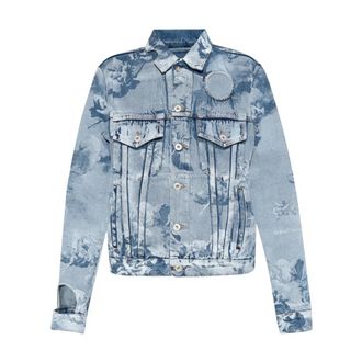 Off-white Denimjacke - - Jackets - Damen - Blau - S