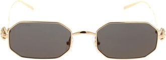 Cartier C D&eacute;cor Sonnenbrille - - Accessories - unisex - Gelb - ONE SIZE