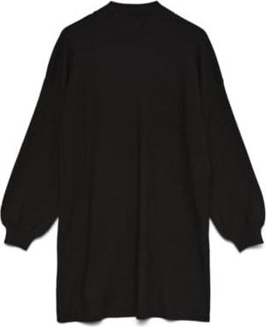 Vero Moda VMNANCY LS Robe &agrave; col Rond pour Femme Noir Taille S