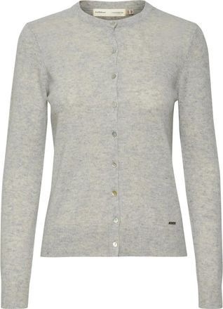 Inwear Femme, Pulls, Gris, Taille: 42/44 FR LukkaIW Cardigan