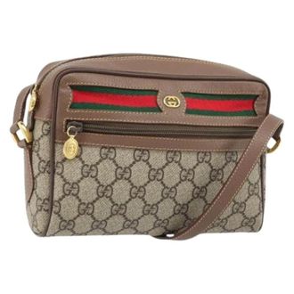 Gucci Sac bandouli&egrave;re vintage doccasion - Femme - Pre-owned - Beige - Taille: ONE Size