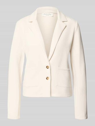 Christian Berg Sweatblazer mit Taschen und Revers