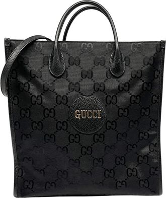 Gucci Shopper - Gucci Off The Grid Shopper in GG Supreme black / m - Gr. unisize - in Schwarz - f&uuml;r Damen