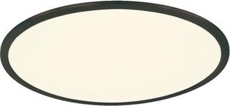 Trio Leuchten LED Deckenleuchte Phoenix 674096232, Metall Schwarz matt, Acryl Weiß, inkl. 31 Watt LED