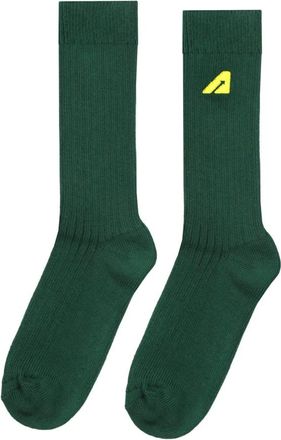 Autry Femme, Sous-v&ecirc;tements, Vert, Taille: L Chaussettes &Eacute;l&eacute;gantes pour le Quotidien