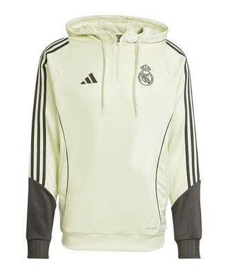 adidas Performance Real Madrid Sweat &agrave; capuche dentra&icirc;nement pour homme, vert, L