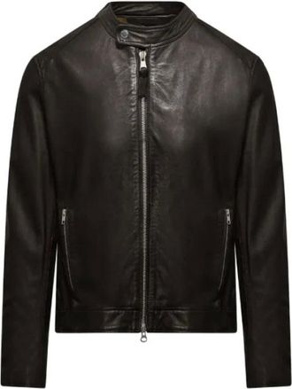 Bomboogie Homme, Vestes, Noir, Taille: M Roy Leather Jacket