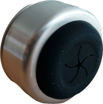 Tchibo 2 x Geschirrtuchhalter Handtuchhalter Haken Aufhängen, Edelstahl, Silikon, Geschirrtuchhalter, Halter, Handtuchhalter