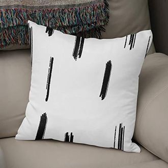 Bonamaison Le Jardin du Lin Kissen Zierkissenbezug Kissenbezug, Zufälliges Muster Dekoration, Für Zuhause Autos Büro Sofa Wohnzimmer Couch Schlafzimmer Dekor, 43