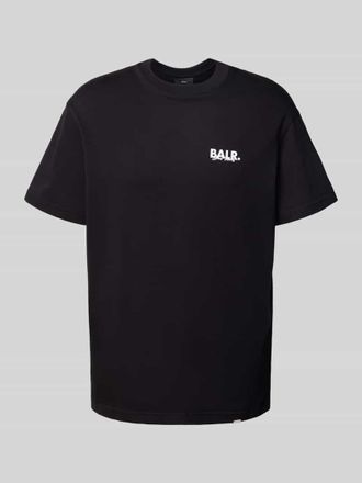 BALR. T-Shirt mit Logo und Rundhalsausschnitt
