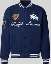 Polo Ralph Lauren Regular Fit College-Jacke aus Baumwoll-Mix