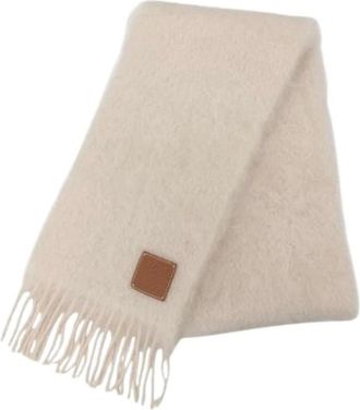 Loewe Pre-owned Stole - Femme - Pre-owned - Beige - Taille: ONE Size